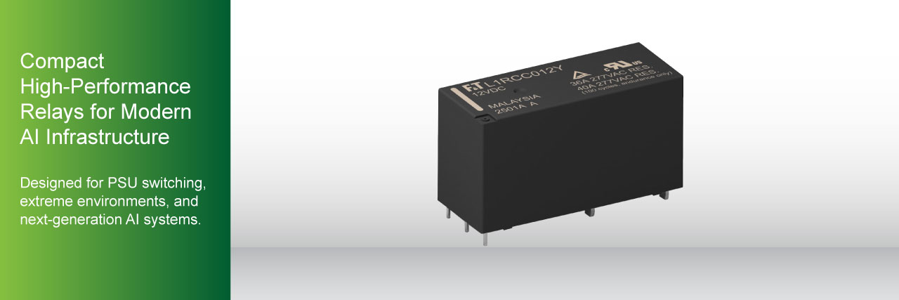 Product Highlights FTR-L1 series relays