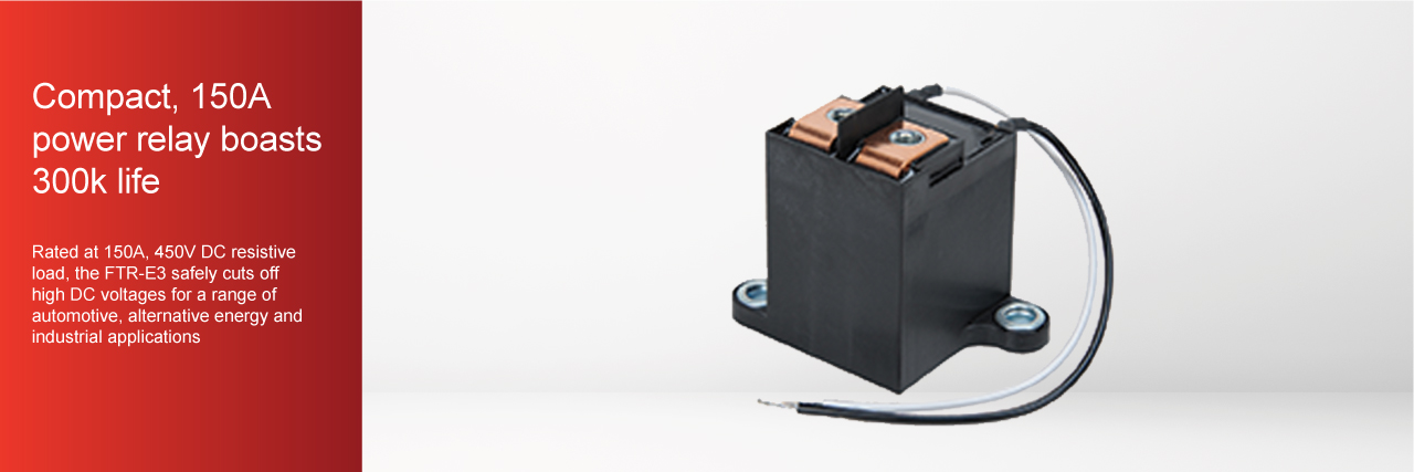 FCL Components: Product highlights: FTR-E3 relay